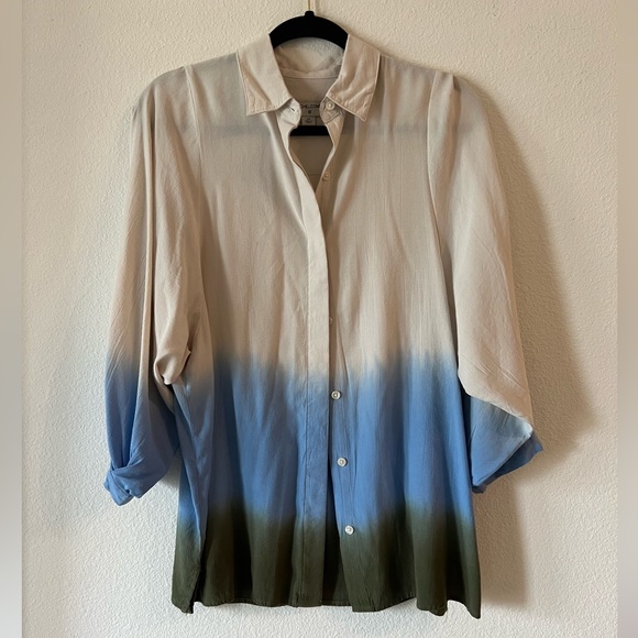 Rachel Comey | Tops | Rachel Comey X Target Ombr Blouse | Poshmark